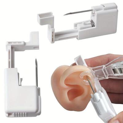 1 Set Professional Body Piercing Tool Kit Navel Tongue Eyebr