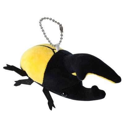 Plush Insect-Beetle  Cartoon Plush Keychain Ornament Kids Sc