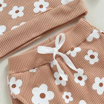 Princess Floral Newborn Baby Girls Clothes Set Cute Long Sle