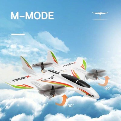 WLtoys XK X450 RC Airplane 6CH Brushless Plane 2.4G Radio Co