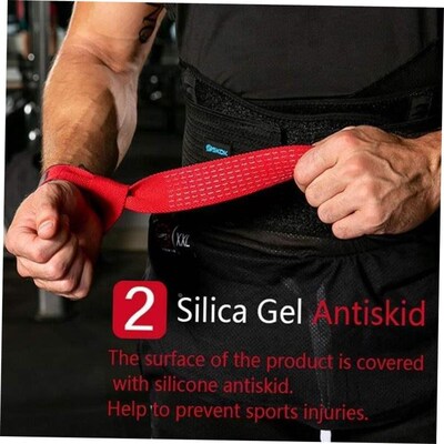 Padded Weight Lifting Training Gloves Wrap Gym Straps Hand B