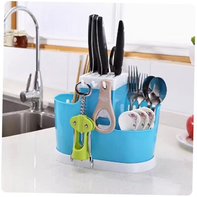chopsticks holder drain rack knives forks spoon box plastic