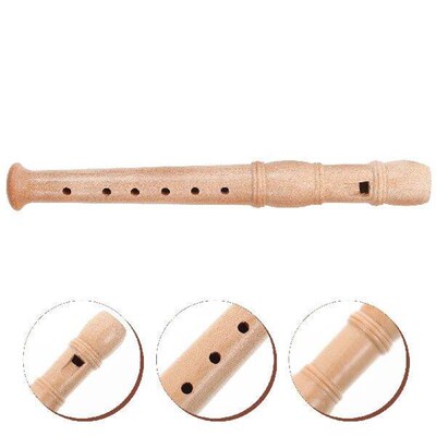Recorder Toy Kids Clarinet Wear Resistant Convenient Wooden