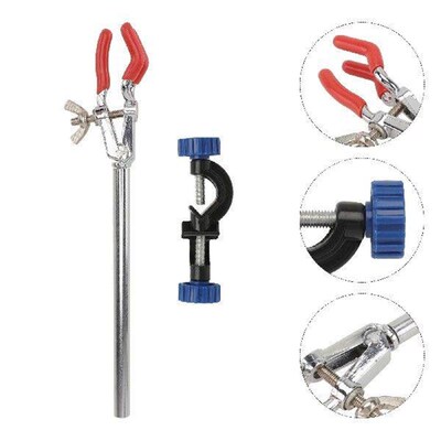2pcs Zinc Alloy Beaker Clamp Laboratory Clamp Flask Clamps