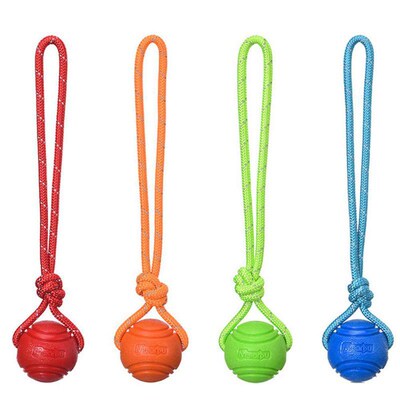 Dog Chew Training Ball Toys Tooth Cleaning Chew Ball Puppy P