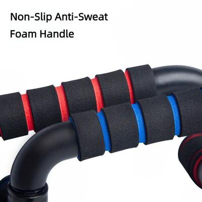 Non-Slip Push Up H-Shaped Support ar Stand Home Fitness Pow