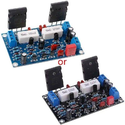 2SC5200+2SA1943 Dual DC 35V 100W Mono Channel HIFI After