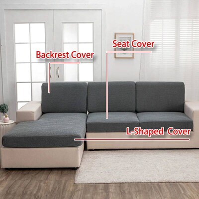 Elastic Jacquard Cushion ver for Living Room Leaf Pattern So