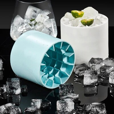 Ice Bucket Cup Mold Ice Cubes Tray Food Grade Quickly Freeze