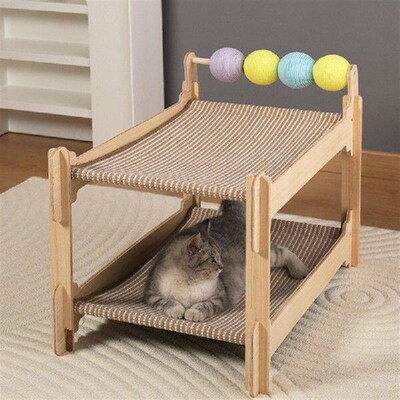 Scratching Pad Outside Sisal Cat Scratcher Bed Cat House