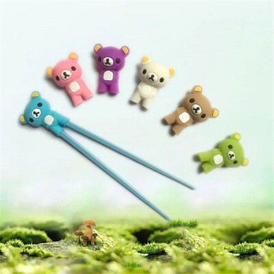 Durable Silicone Learning Chopsticks Eating Helper