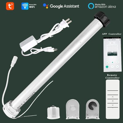 WiFi Mini Motorize Roller Blind Motor 25mm Tuya Smartlife Ap