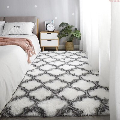 Soft Carpet Area Rugs Floor Bed Mats Living Room Bedroom Rug