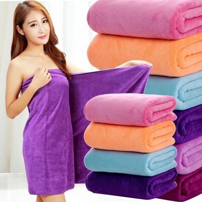 super large Microfiber bath towel,soft, high absorption and