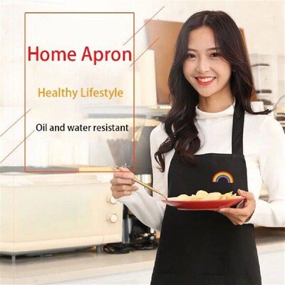 New Waterproof PVC Apron Oilproof Waterproof Kitchen Smock