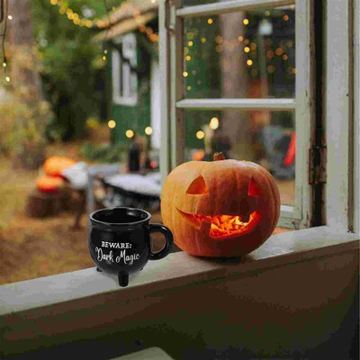 Mug Cup Ceramic Halloween Coffee Cauldron Mugs Tea