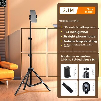 Tripod stand for Phone camera Holder mount Bluetooth remote