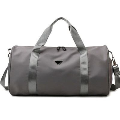 sports gym bag portable large-capacity cylinder travel bags
