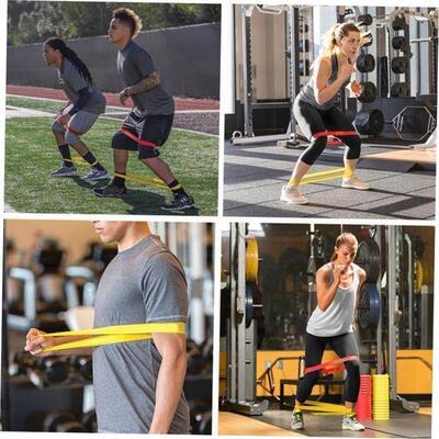 Exercise Resistance Bands Fitness Rubber Yoga Elastic Band