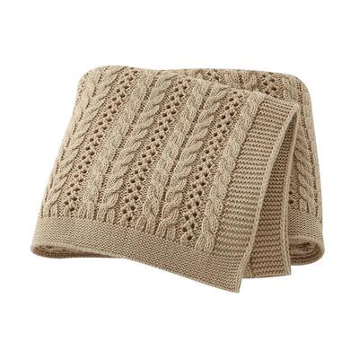 90*70cm Knitted Baby Blankets Newborn Boys Girls Stroller Cr