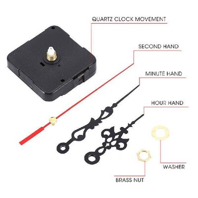 Silent DIY C Repair Operated Movement Mechanism Hands