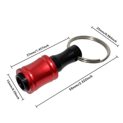 6pcs/Set 1/4  Hexagonal Shank Screwdriver Head Holder Extens