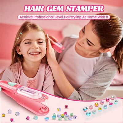 Hair Gem Stamper Kit Blingling Hair Jewels for Girls Toys Ha
