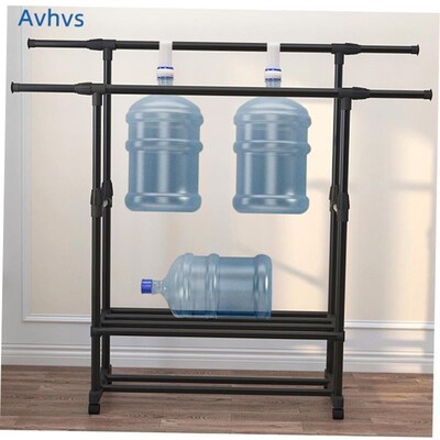 Stand clothes holder rack laundry garment dryer cloth hange1