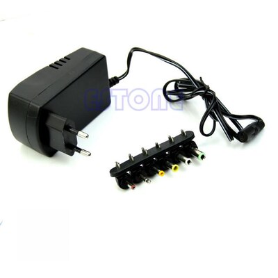 Universal EU AC/DC Adaptor Plug Power Supply 3V 4.5V 5V 6V 7