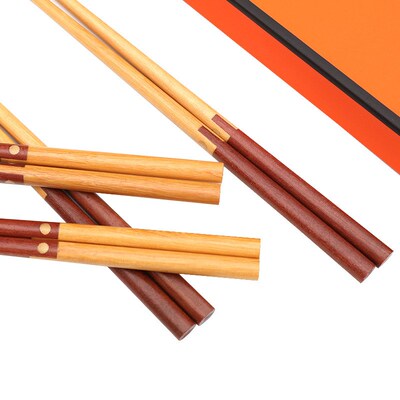 Creative Red Sandalwood Splicing Chopsticks 225cm Japanese S