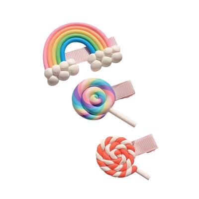 Spring story simple new fantasy rainbow candy set duck bill