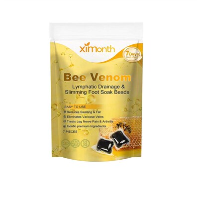 XIMONTH Bee Venom Body and Foot Bath Beads for Daily Skin No