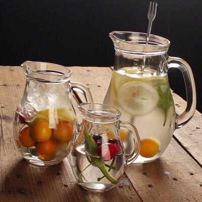 500ml Turkish Imported Glass Cold Fruit Juice Pitcher