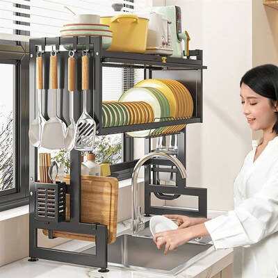 Kitchen Storage Cabinet Over The Sink Dish Drying Rack Kitch