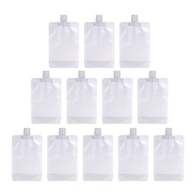 Drinks Bag Juice Drinking Pouch Container Stand Up Flasks