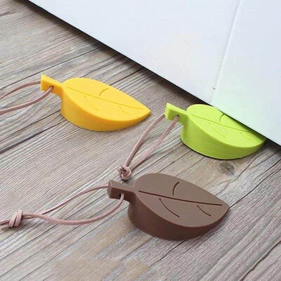 Portable Door Stopper Silicone Windproof Doorstop Door Jamme