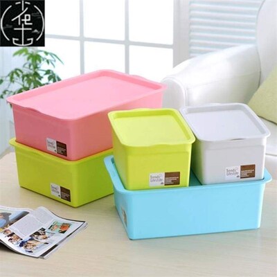 塑料收纳箱 Plastic storage box sorting box Stash bin