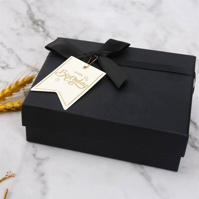 50pcs Happy Birthday Gift Tags Candy Cookie Goodie Bags Hang