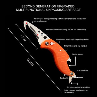 Express Bag Knife Multifunctional Unpacker Convenient Portab