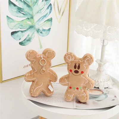 Lovely Gingerbread Man Back Cushion Throw Pillow Stuffed Ani
