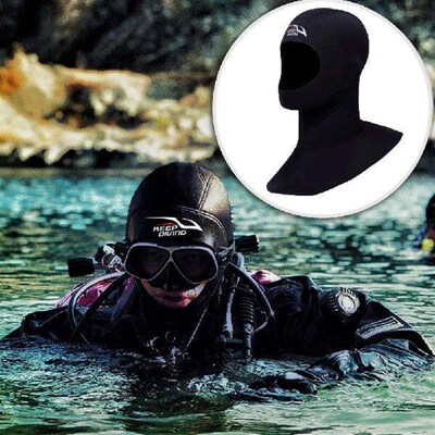 Keep Diving Hood Cap Winter Swimming Warm Head Ear Protect