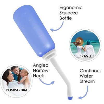 500ml Portable Bidet Spray Handheld Travel Bidet For Pregnan