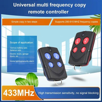 Remote Control Copy Duplicator Automatic Cloning 433/868MHz