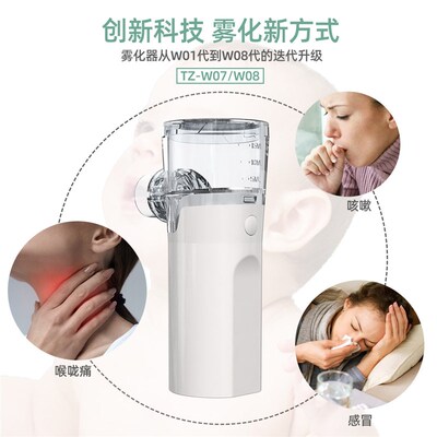 2024 Mini New Nebulizer Household Handheld Nebulizer Portabl