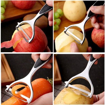 Stainless Steel Vegetable Peeler Potato Peeler Multi-functio