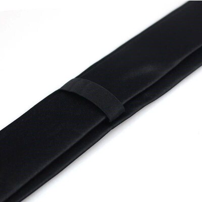 New Classic Black Ties for Men Silk Mens Neckties for Weddin