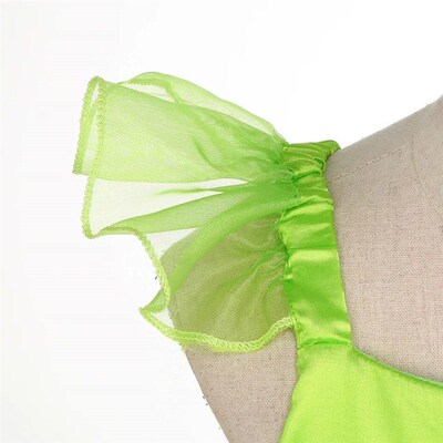 Girls Tinker Bell Dress Baby Girl Flower Fairy Cosplay