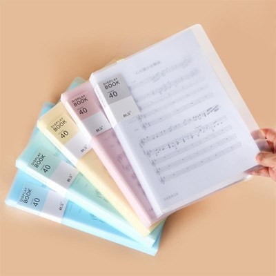 a3 clear book poster art holder file binderA4A3文件活页夹