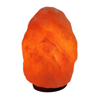 Himalayan crystal salt lamp natural rock lamp bedside lamp