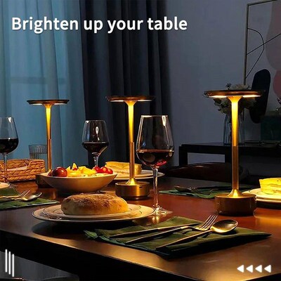 Wireless Simple Decorative Table Lamp Infinitely Dimmable At